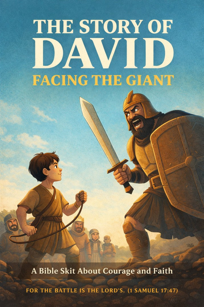 The Story of David: Facing the Giant - Bible Skit | Godsverse ...