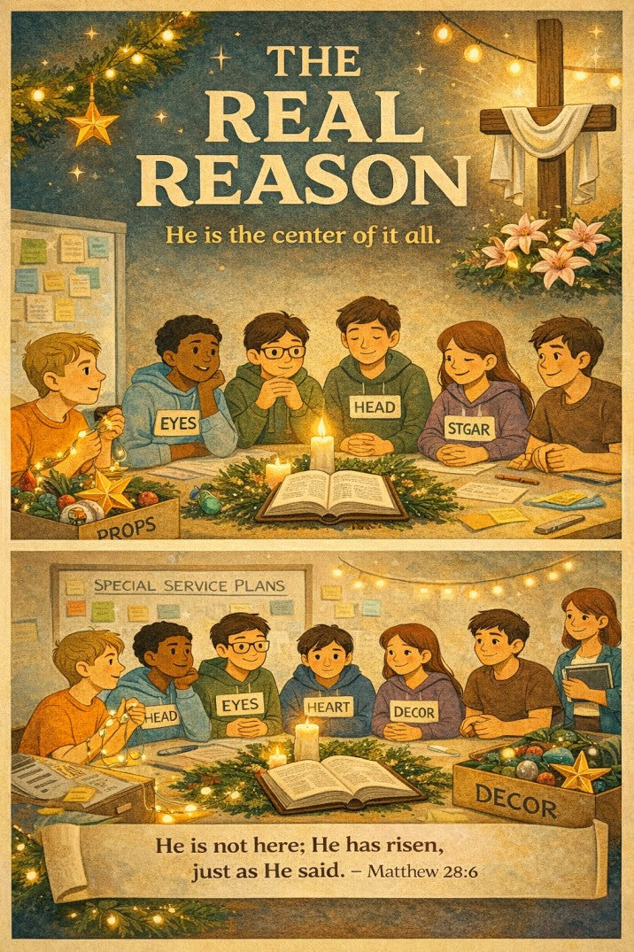 The Real Reason — Youth Group Skit | Godsverse – Godsverse Shop