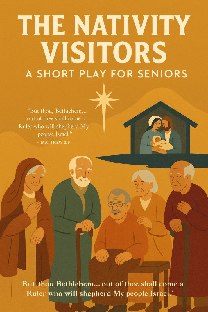 The Nativity Visitors: A Short Play for Seniors Skit – Godsverse Shop